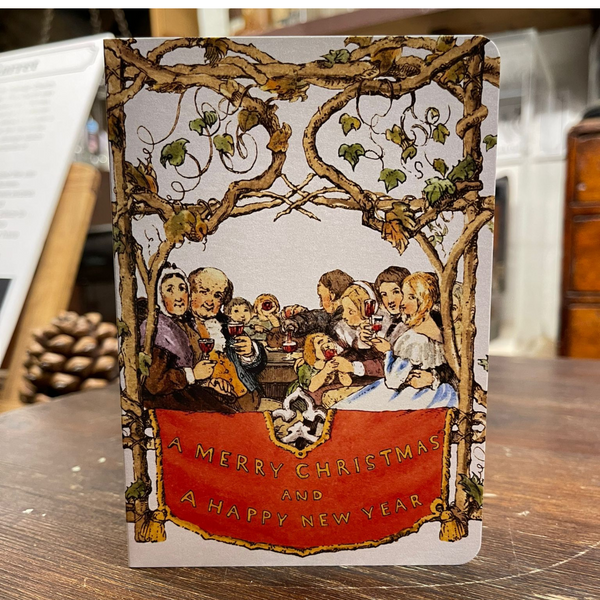 Victorian Christmas Card (1843) – The Old Op Apothecary Shop